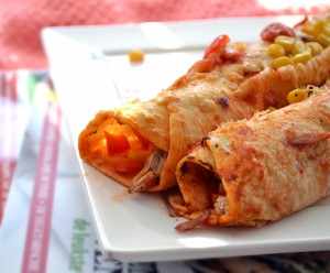 Enchiladas met kip - OhMyFoodness
