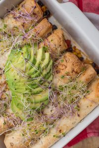 Vegetarische groente-enchiladas - OhMyFoodness