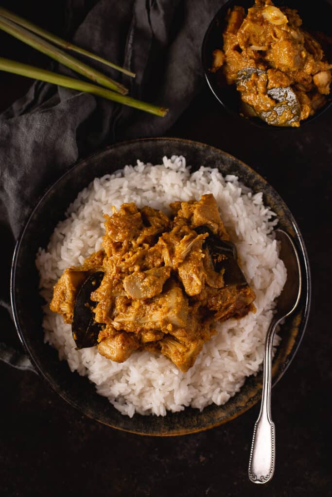 Vegan Rendang Jackfruit - OhMyFoodness