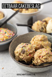 Fastfood Friday: Eetbaar cakebeslag - OhMyFoodness