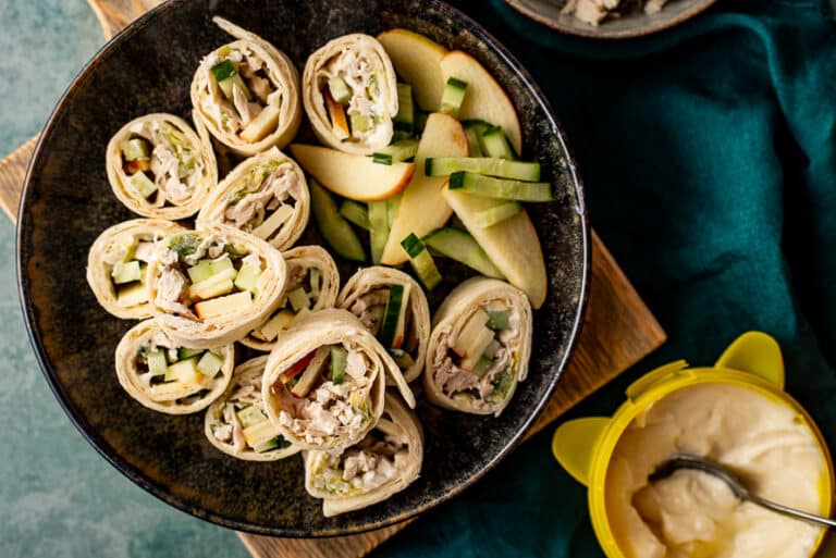 Frisse wraps met kipfilet en aioli - Ohmydoodness recepten