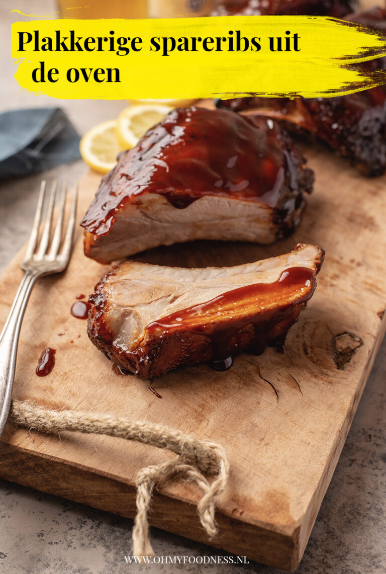Fastfood Friday: Plakkerige spareribs uit de oven - OhMyFoodness