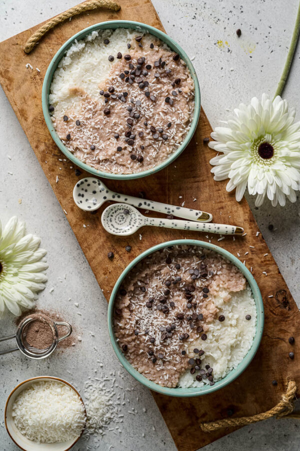 Bounty rijstepap maken - OhMyFoodness