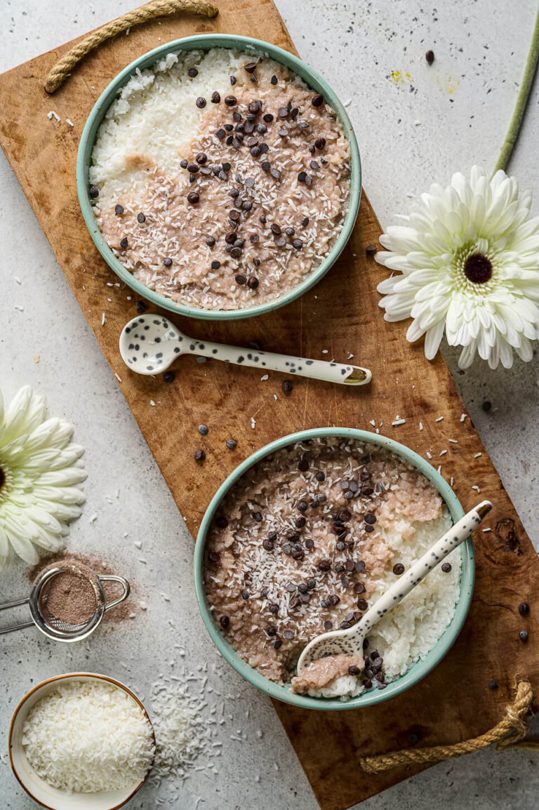 Bounty rijstepap maken - OhMyFoodness