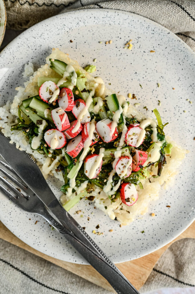 Krokante sushi wafels - OhMyFoodness