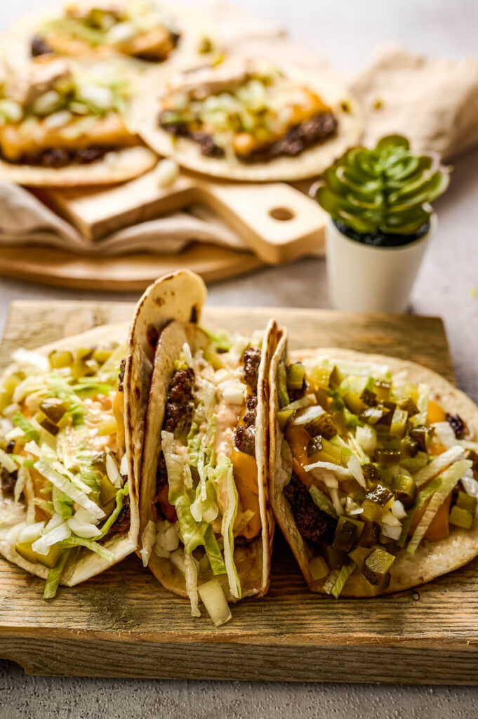 BigMac Smash Taco's - OhMyFoodness