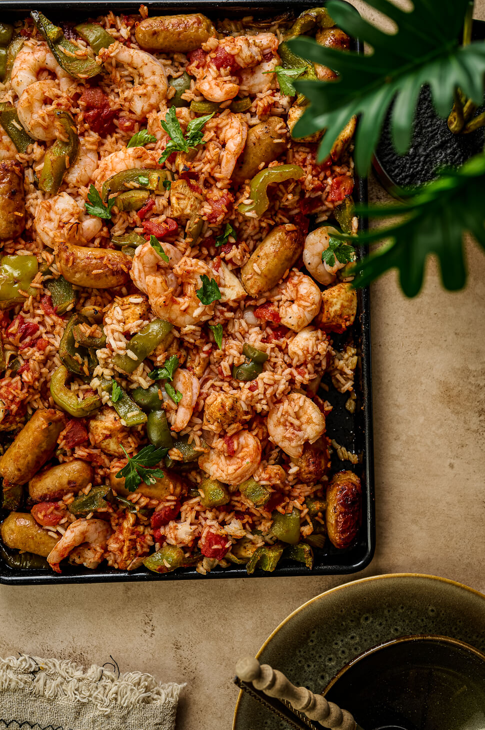 Jambalaya recept uit de oven - OhMyFoodness