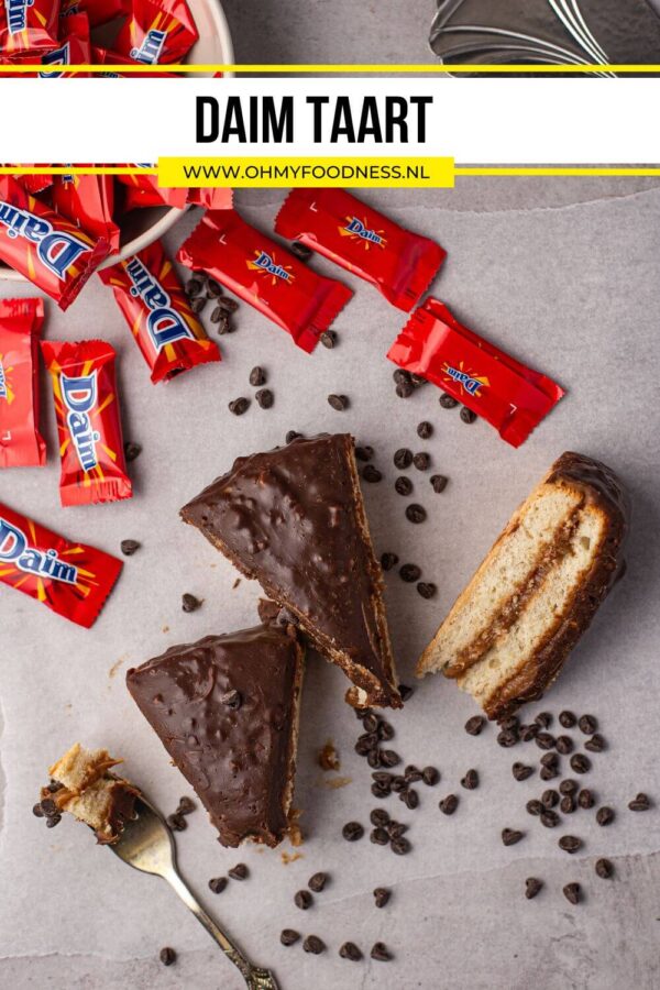 Daim taart recept - OhMyFoodness