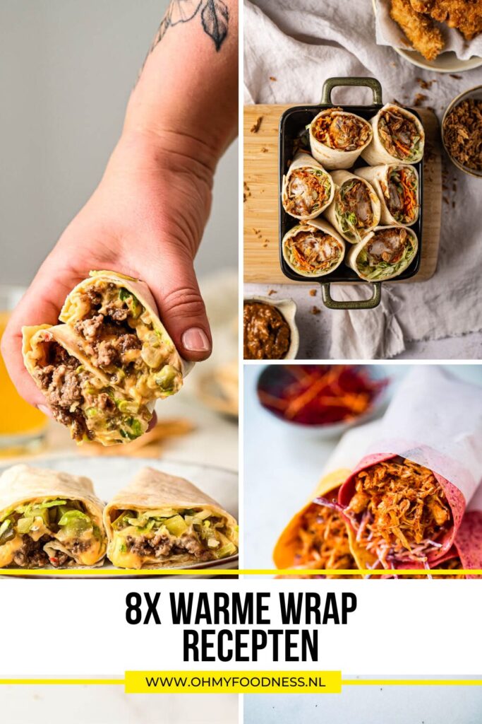 8 x Warme wraps recepten - Met o.a. de bekende Big Mac wrap!