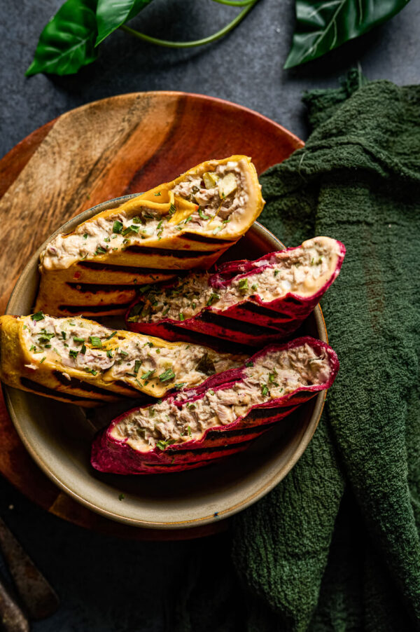 Tuna Melt wraps - OhMyFoodness