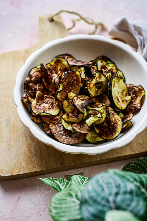 Courgette chips uit de Airfryer - OhMyFoodness