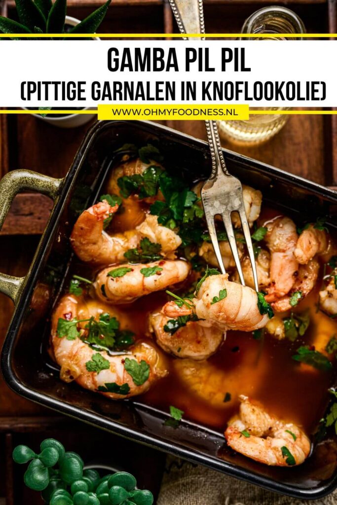 Gamba Pil Pil (pittige garnalen) - OhMyFoodness