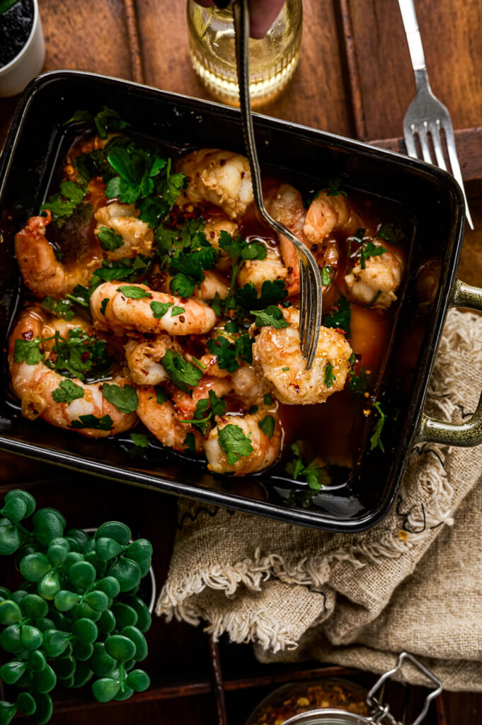 Gamba Pil Pil (pittige garnalen) - OhMyFoodness