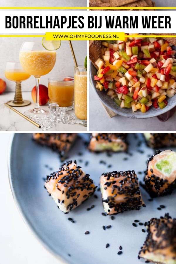 Mijn tips voor borrelhapjes bij warm weer - Ohmyfoodness