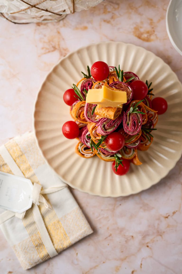 Wraprolletjes kerstboom - OhMyFoodness