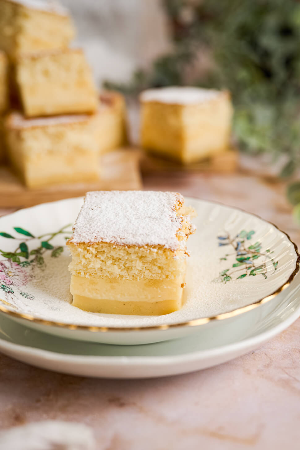 Custard cake - OhMyFoodness