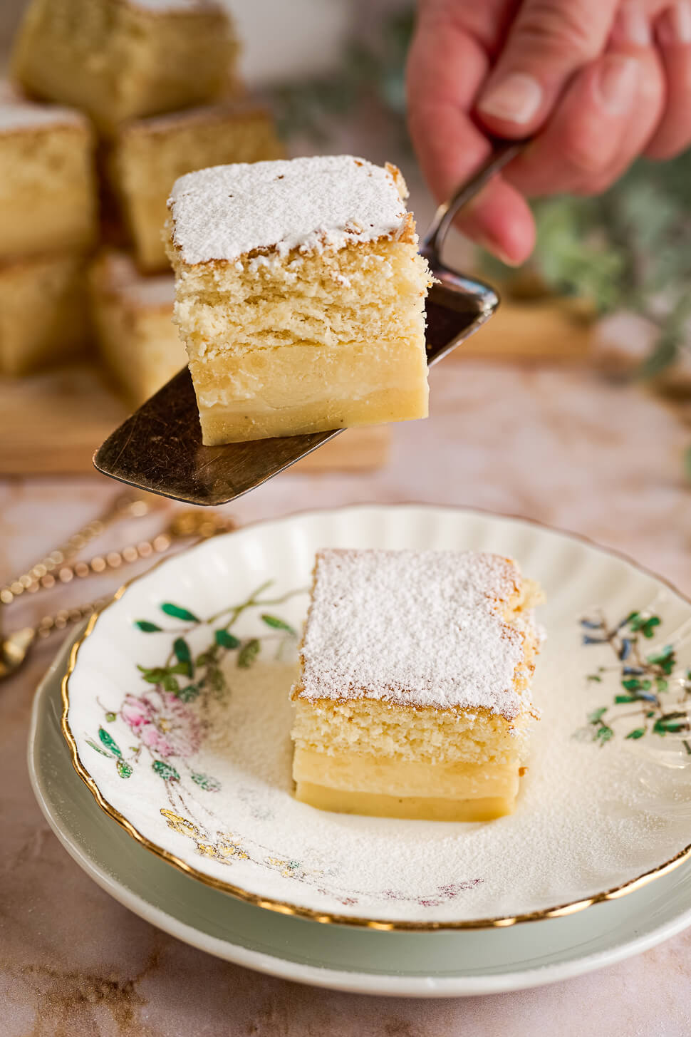 Custard cake - OhMyFoodness