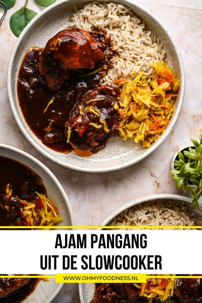 Ajam pangang uit de slowcooker - OhMyFoodness
