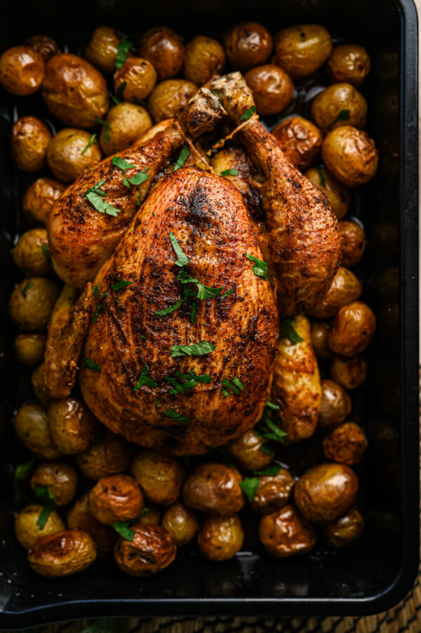 Hele kip uit de oven - OhMyFoodness