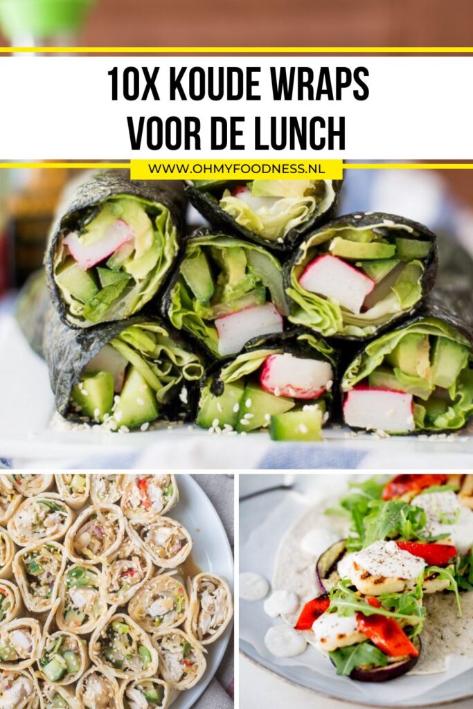 10x Koude wrap recepten - Ohmyfoodness