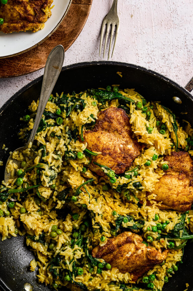 Eenpansgerecht rijst met kip - OhMyFoodness